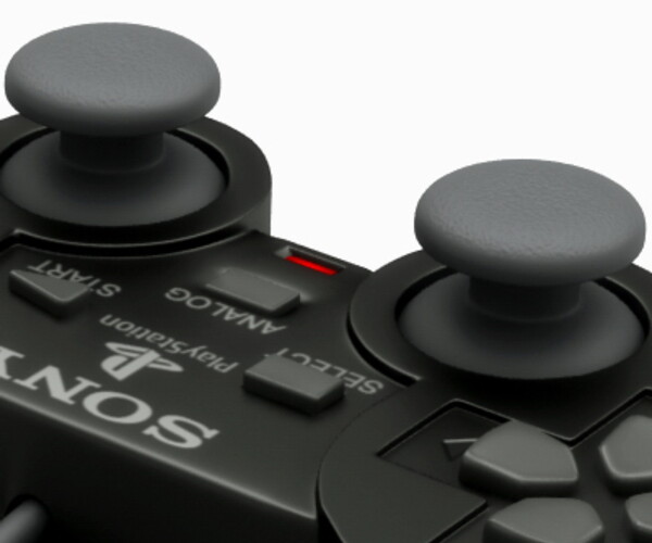 ArtStation - PS2 Controller Dualshock 2 | Resources