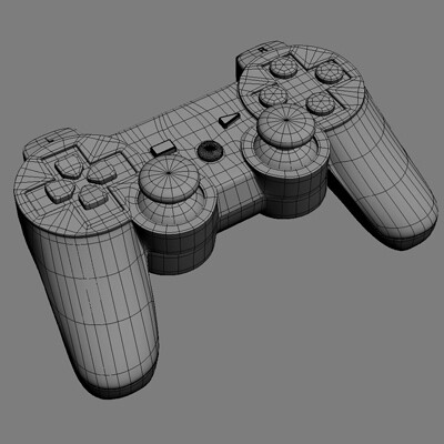 ArtStation - Playstation 3 PS3 and Dualshock 3 Controller | Resources