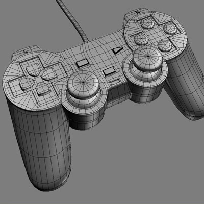 ArtStation - PS2 Controller Dualshock 2 | Resources