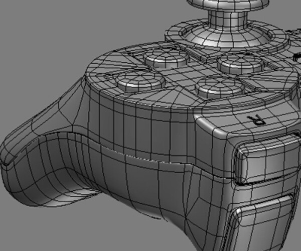 ArtStation - PS2 Controller Dualshock 2 | Resources