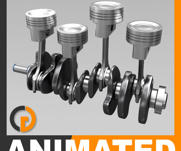 ArtStation - Animated L4 Engine Cylinders | Resources