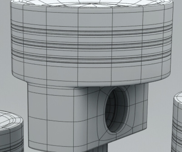 ArtStation - Engine Piston | Resources