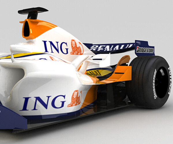 ArtStation - F1 2007 ING Renault R27 | Resources