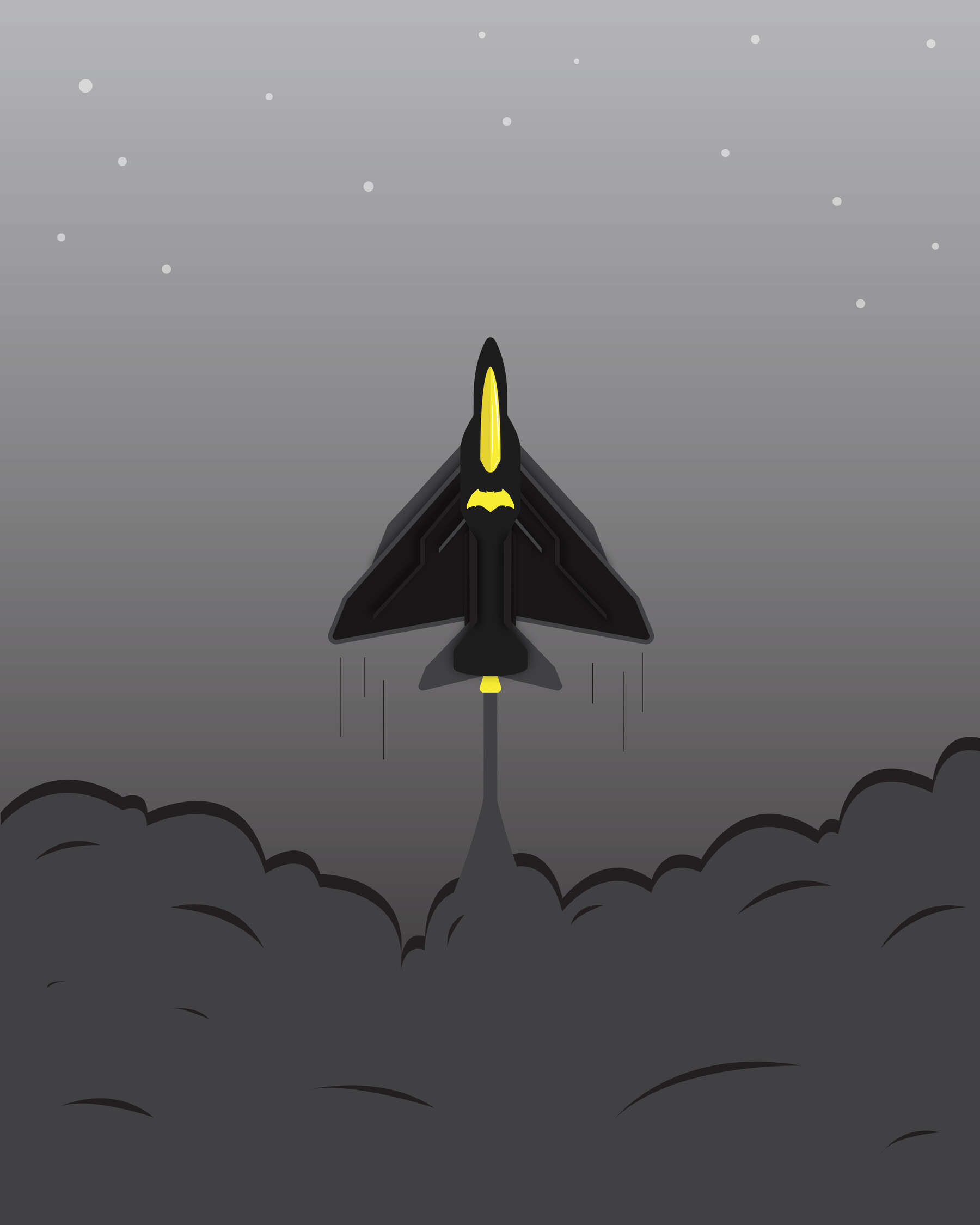 ArtStation - The Bat Jet | Artworks