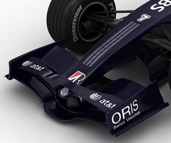 ArtStation - F1 2008 Williams Toyota FW30 | Resources