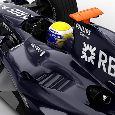 ArtStation - F1 2008 Williams Toyota FW30 | Resources