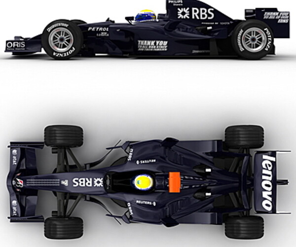 ArtStation - F1 2008 Williams Toyota FW30 | Resources