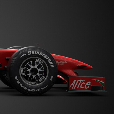 ArtStation - F1 2009 Ferrari F60 | Resources