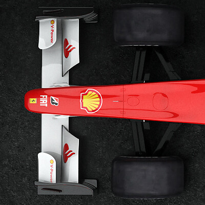 ArtStation - F1 2010 Ferrari F10 | Resources