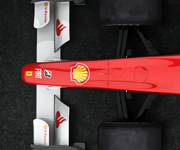 ArtStation - F1 2010 Ferrari F10 | Resources