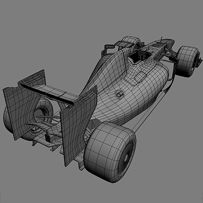 ArtStation - F1 2010 Ferrari F10 | Resources