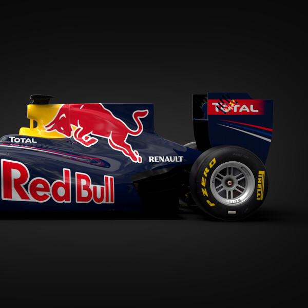 ArtStation - F1 2011 Red Bull Racing RB7 | Resources