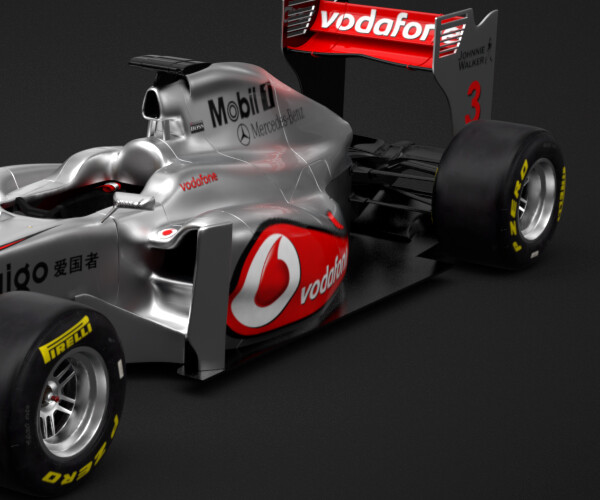 ArtStation - F1 2011 McLaren MP4-26 Vodafone Mercedes | Resources