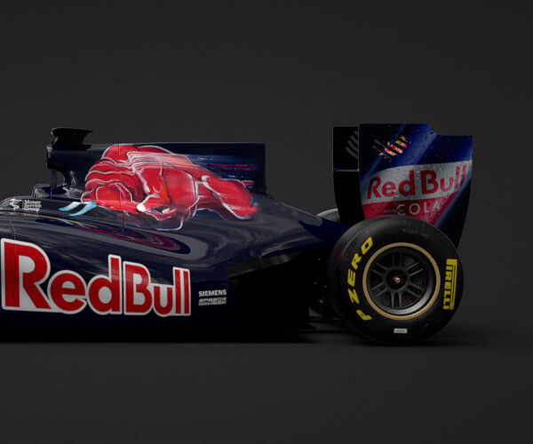 ArtStation - F1 2011 Scuderia Toro Rosso STR6 | Resources