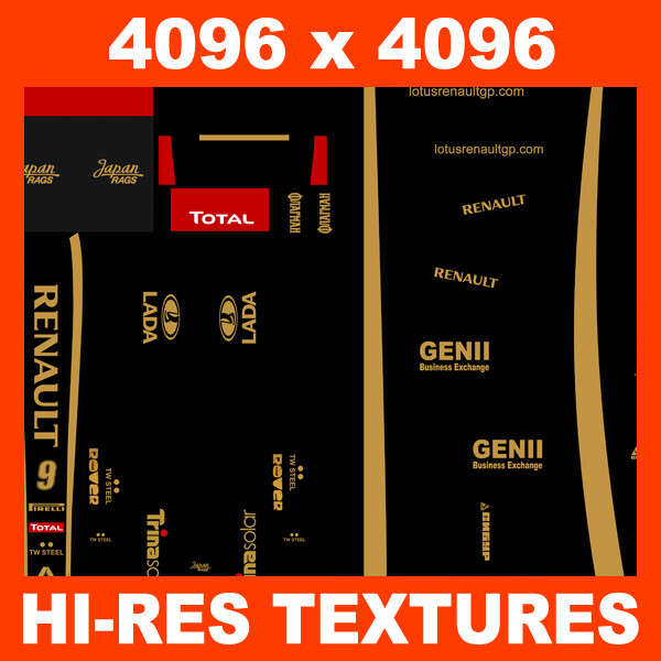 ArtStation - F1 2011 Lotus Renault GP R31 | Resources