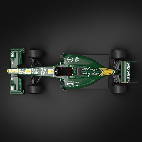 ArtStation - F1 2012 Caterham CT01 | Game Assets