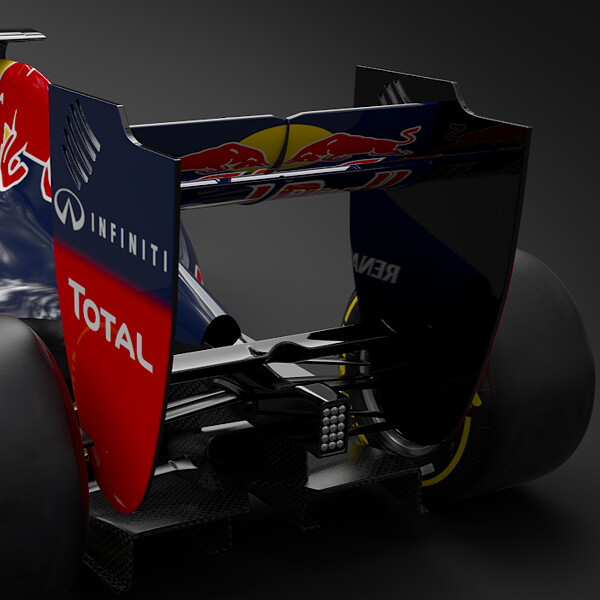 ArtStation - F1 2012 Red Bull Racing RB8 | Game Assets