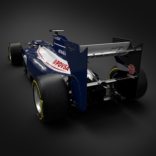 ArtStation - F1 2012 Williams FW34 | Game Assets
