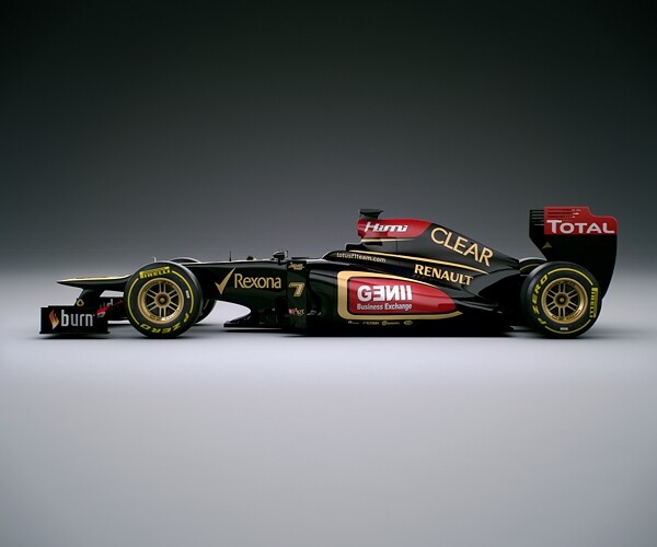 ArtStation - F1 2013 Lotus E21 | Resources