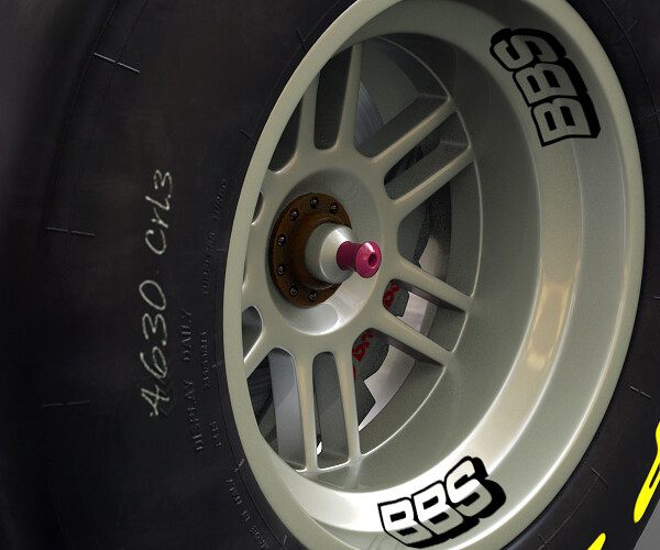 ArtStation - F1 Pirelli Dry Slick Tire and Wheel | Resources