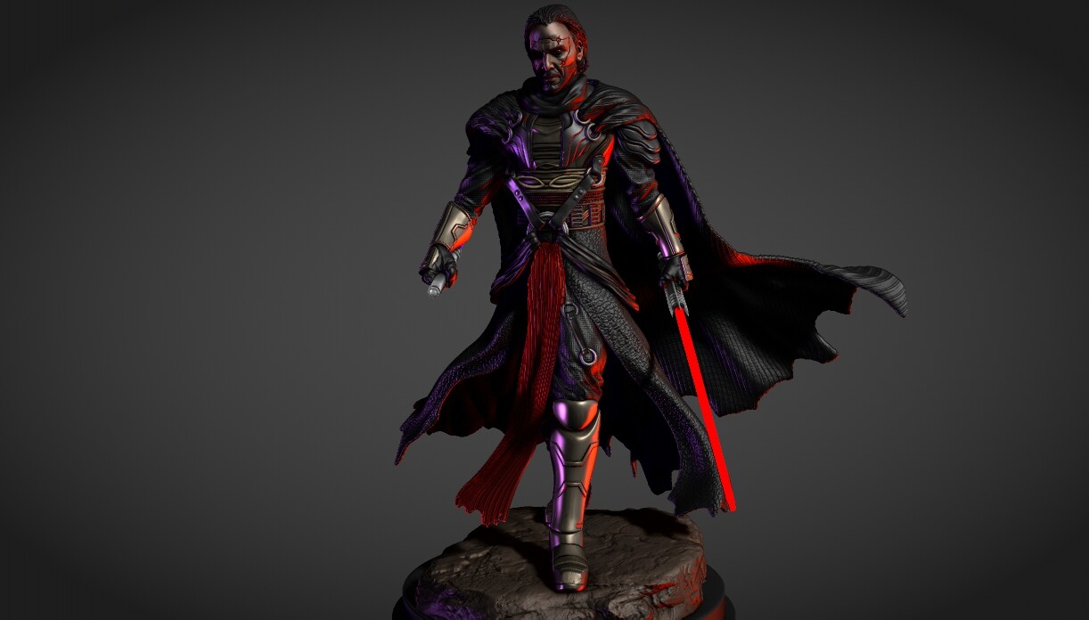 ArtStation - DARTH REVAN/KEANU 3D PRINTABLE MODEL | Resources