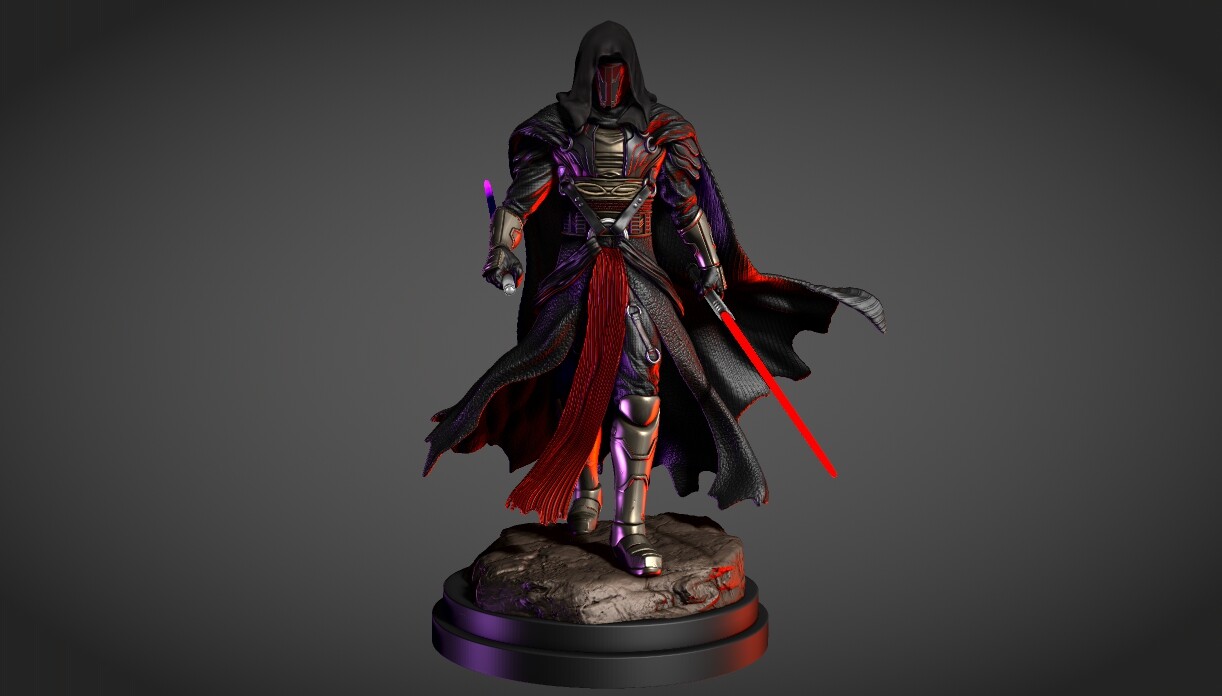 ArtStation - DARTH REVAN/KEANU 3D PRINTABLE MODEL | Resources