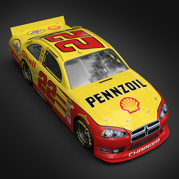 ArtStation - Nascar 2012 Penske Racing Team Cars | Resources