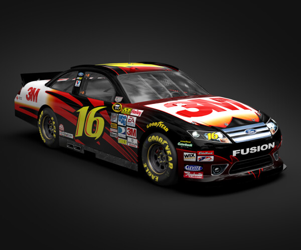 ArtStation - Nascar 2012 Roush Fenway Racing Cars | Resources