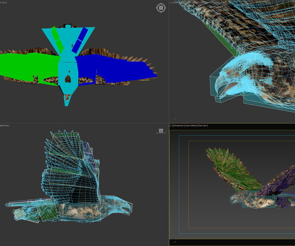 ArtStation - Animated Hawk | Resources