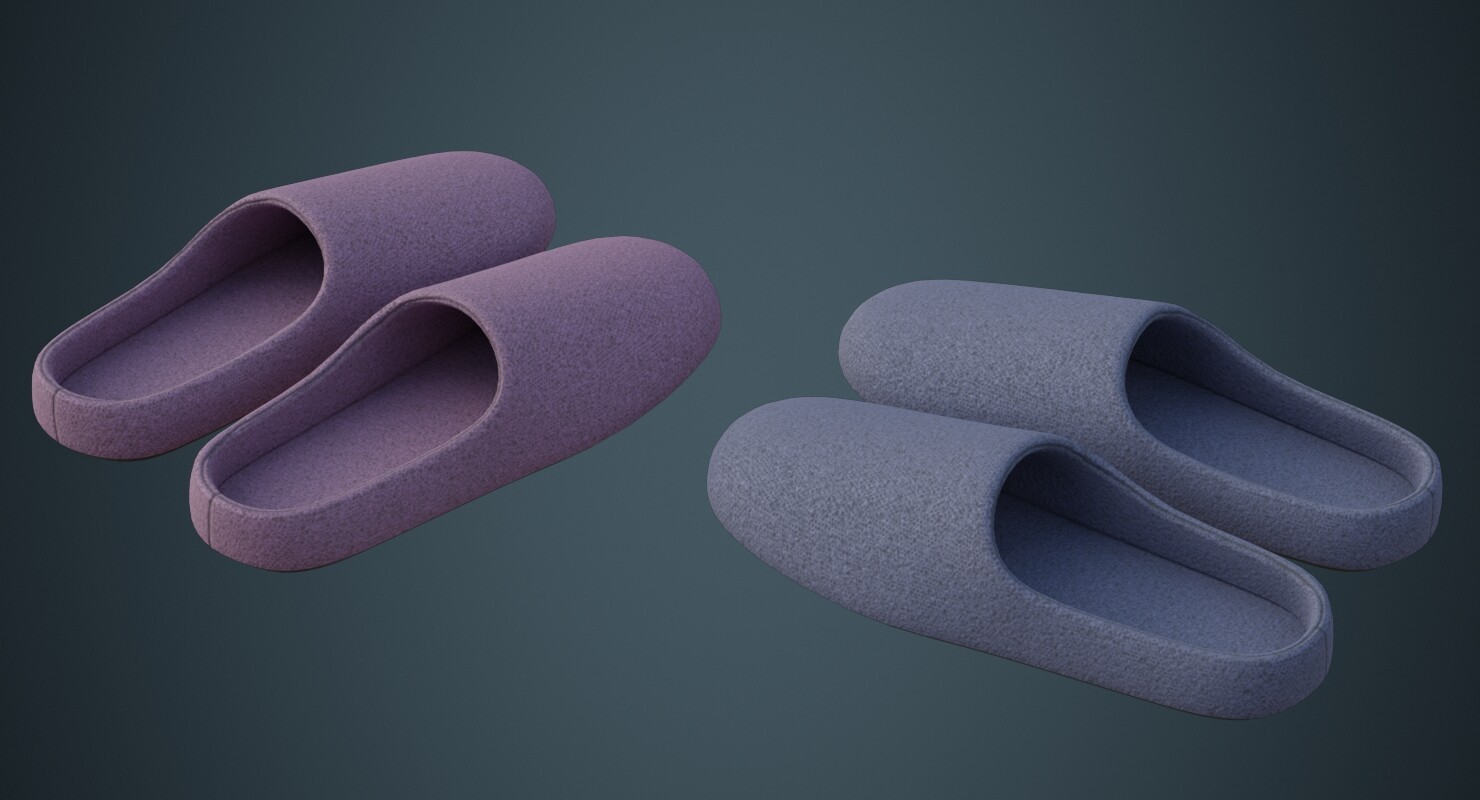 ArtStation - Slipper 1A | Game Assets