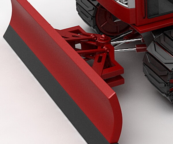 ArtStation - Chair Lift Snowcat Snowplow Snowplough | Game Assets