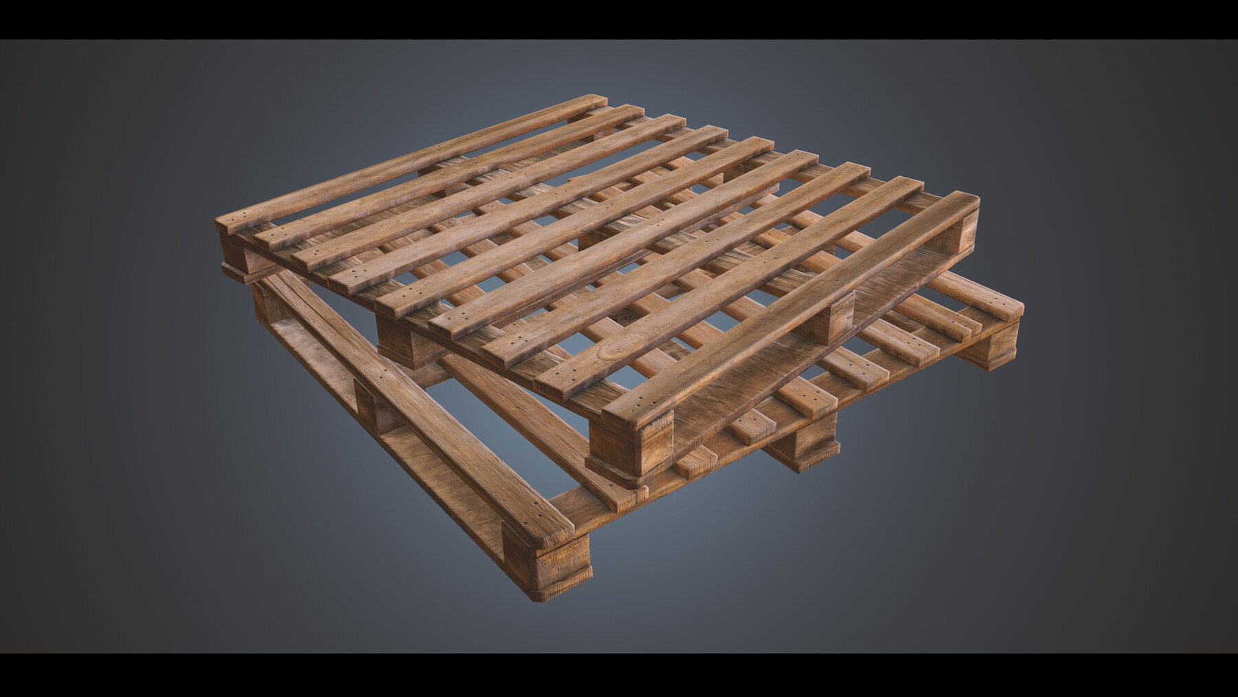 ArtStation - GameReady - Boxes, shelf and a pallet | Game Assets