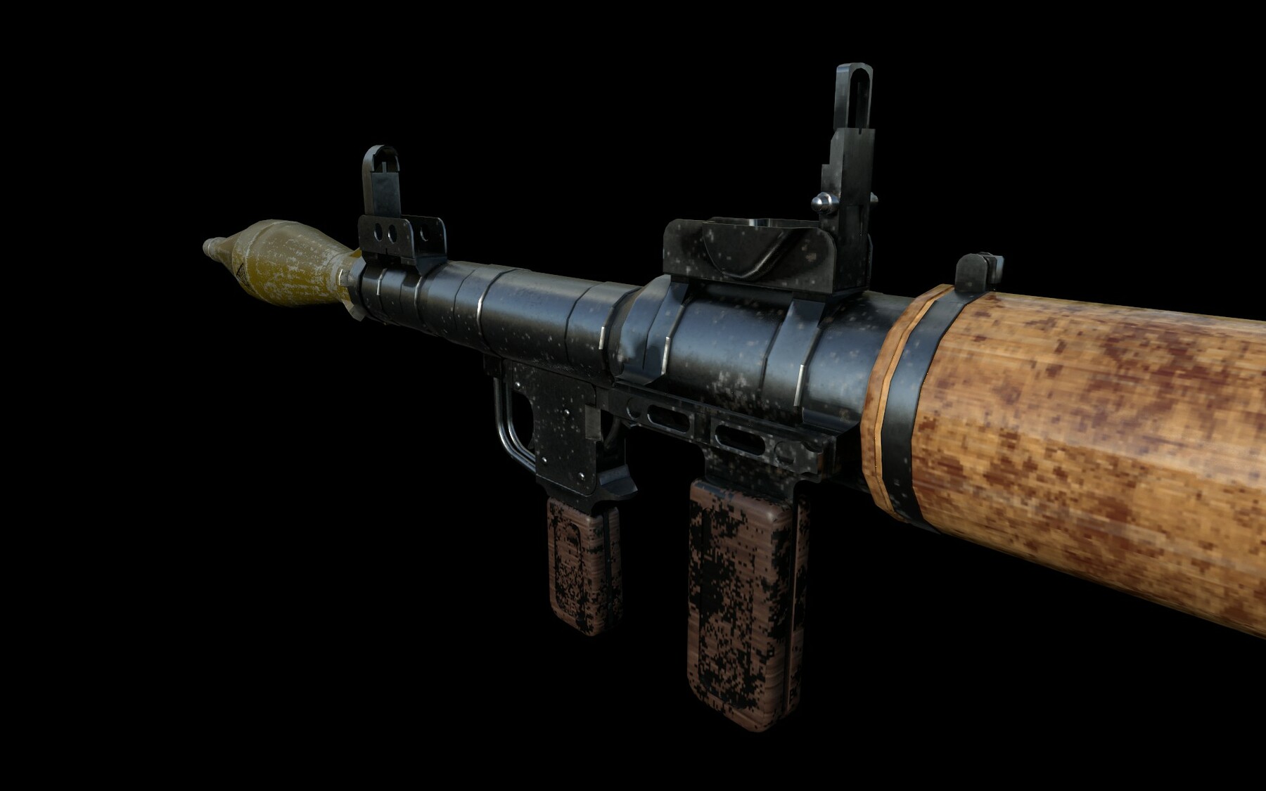 ArtStation - weapons package Low-poly 3D model | Game Assets