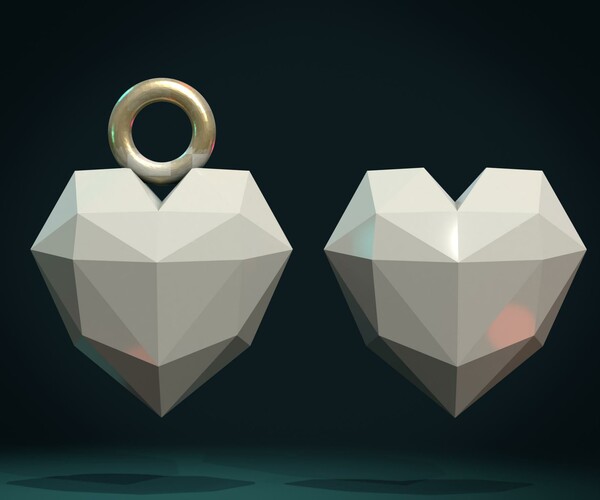 ArtStation - Heart Charm | Resources