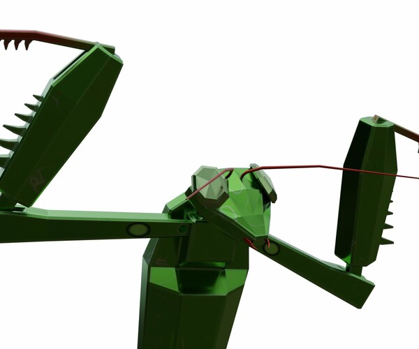 ArtStation - 3D Mecha Mantis | Resources