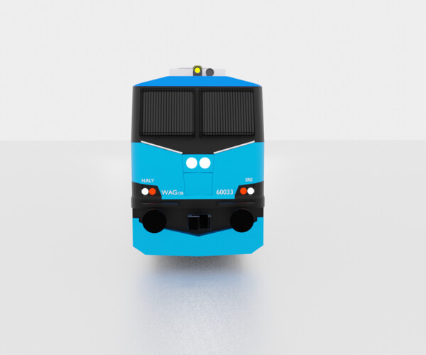 ArtStation - Indian Railway WAG 12 3d model | Resources