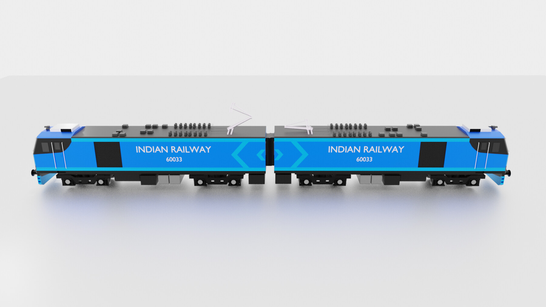 ArtStation - Indian Railway WAG 12 3d model | Resources