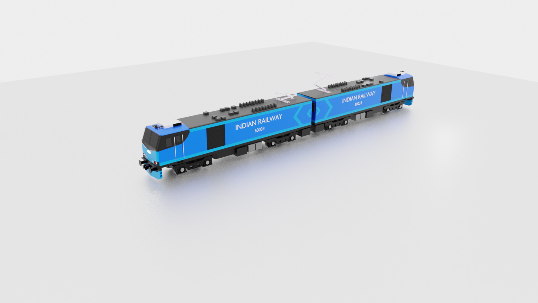 ArtStation - Indian Railway WAG 12 3d model | Resources