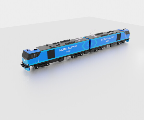 ArtStation - Indian Railway WAG 12 3d model | Resources