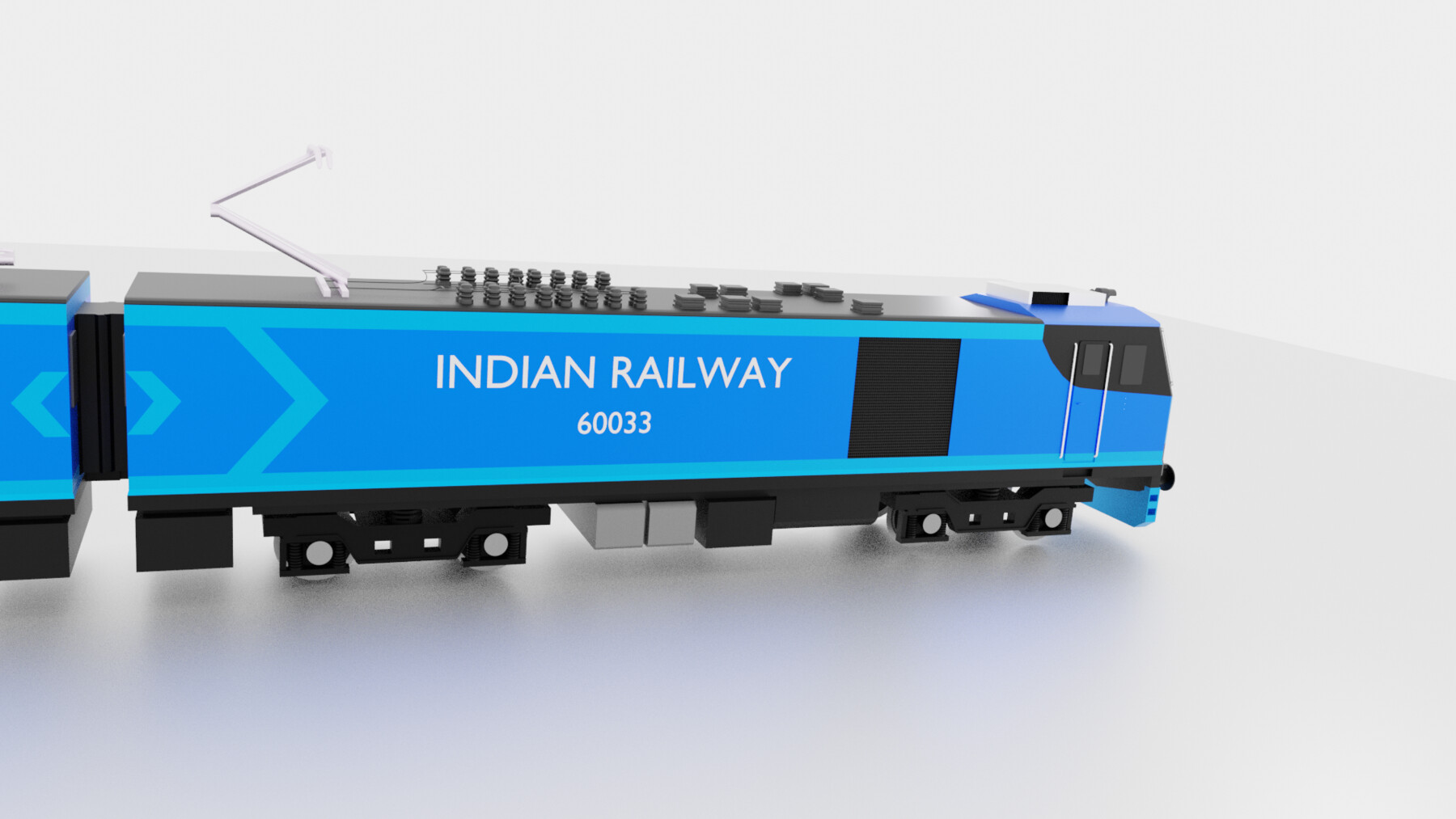 ArtStation - Indian Railway WAG 12 3d model | Resources