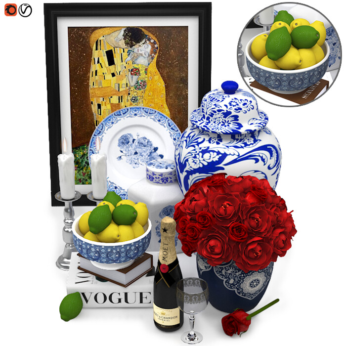 ArtStation - lux decoration set | Resources