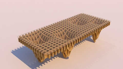 ArtStation - Parametric Table - 01 | Resources