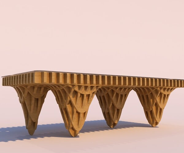 ArtStation - Parametric Table - 01 | Resources