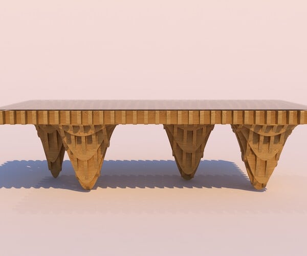 ArtStation - Parametric Table - 01 | Resources