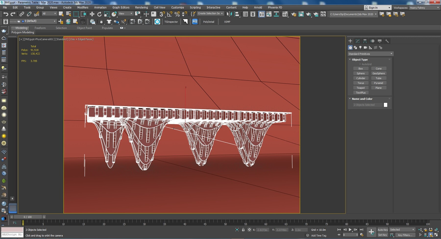 ArtStation - Parametric Table - 01 | Resources