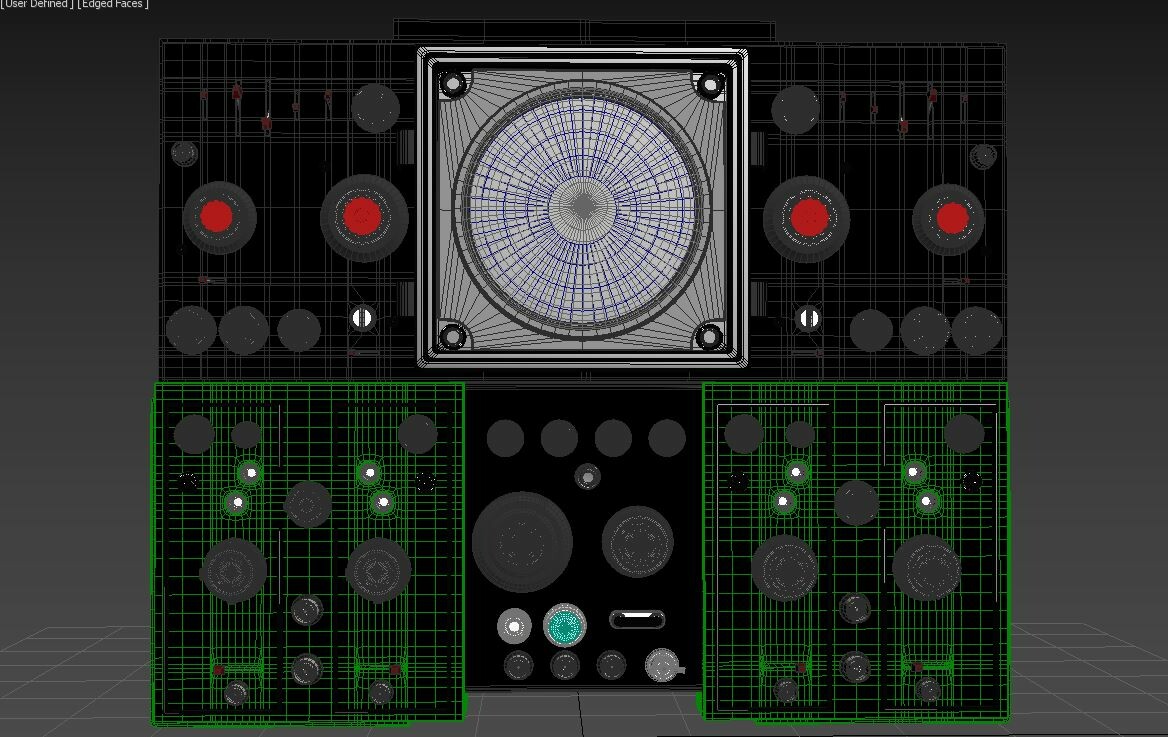 ArtStation - Control panel pack 1 - control panel 3D MODEL | Resources