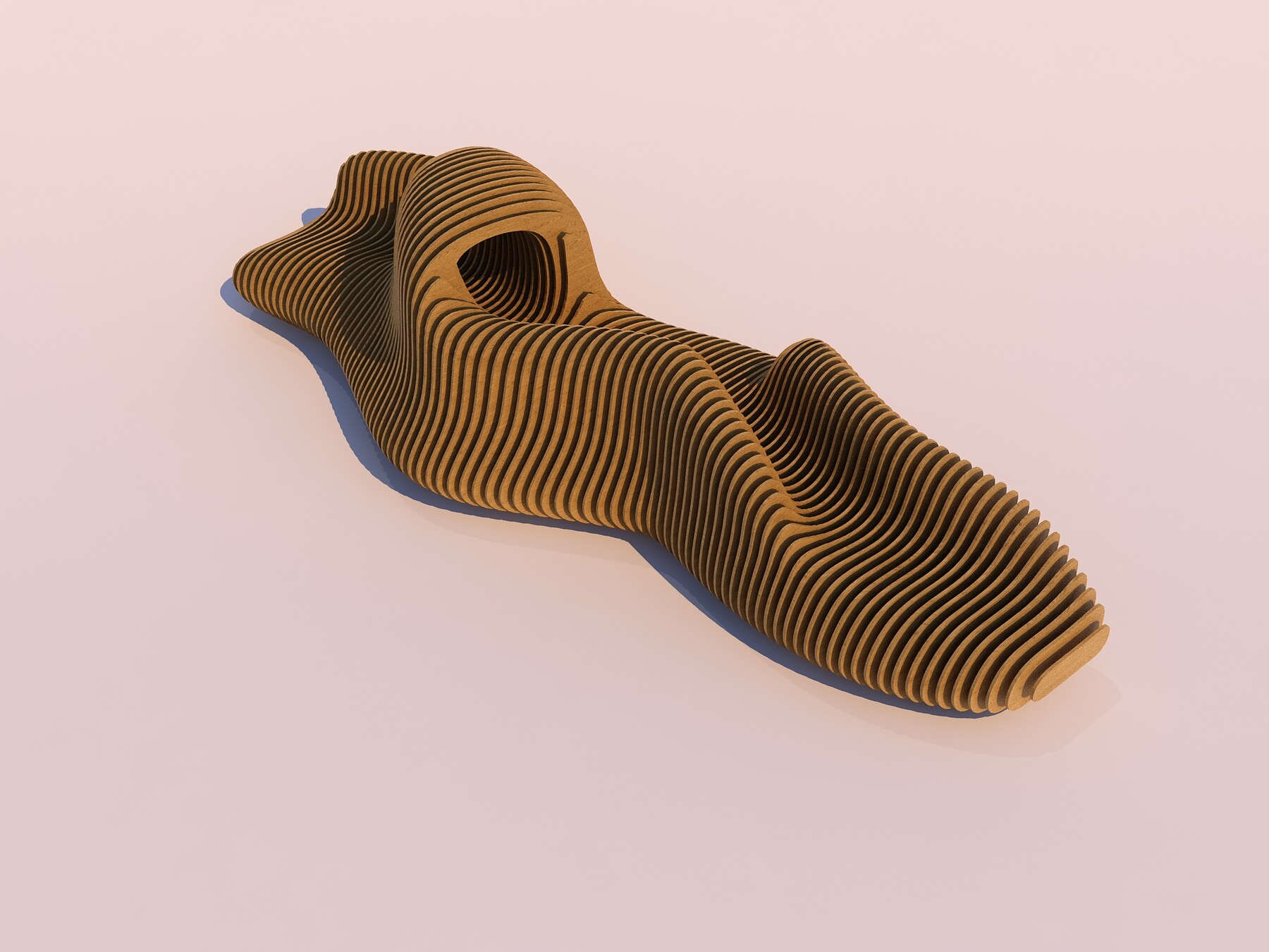 ArtStation - Parametric Bench 01 | Resources