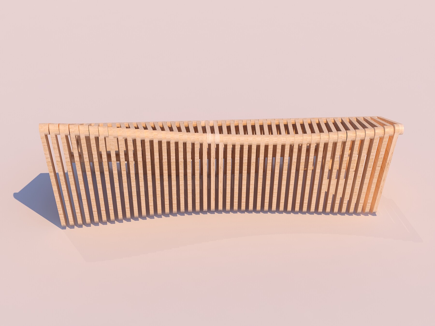ArtStation - Parametric Bench - 03 | Resources