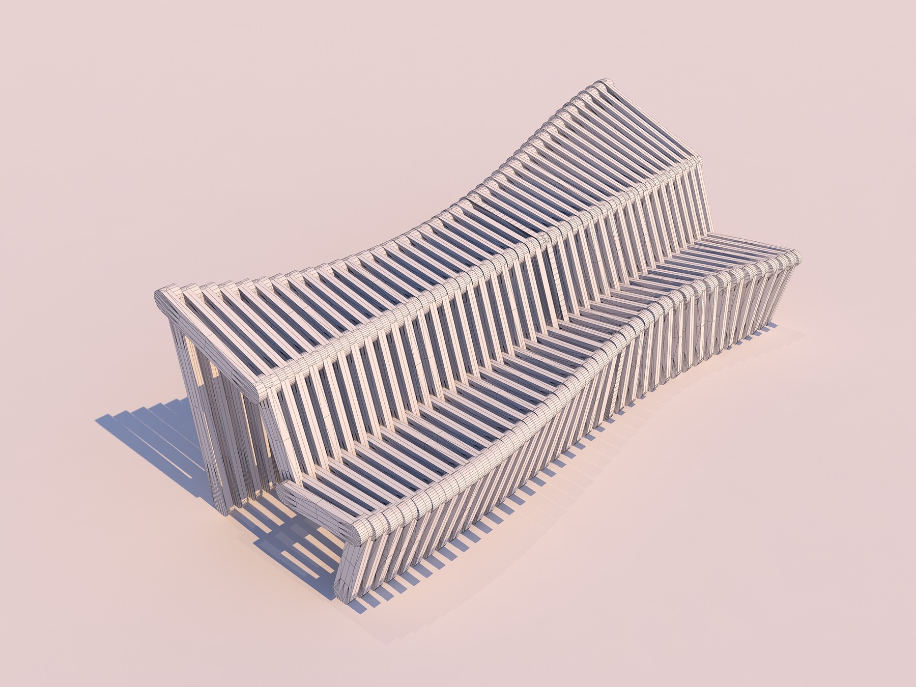 ArtStation - Parametric Bench - 03 | Resources