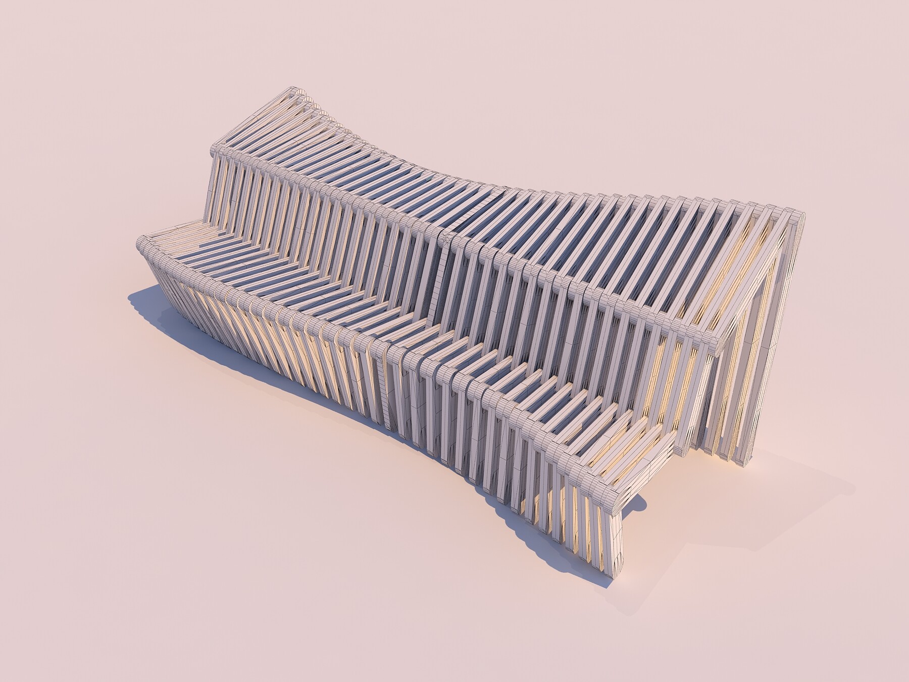 ArtStation - Parametric Bench - 03 | Resources